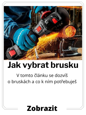 Úhlové brusky l Král dílny